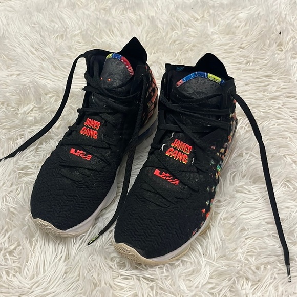 Nike | Shoes | Lebron James Nike Blackcolorful Basketball Shoes | Poshmark